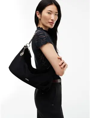 Tommy Hilfiger Velvet Chain Strap Mini Bag