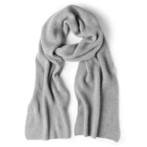 ECOVA Light Classic Cashmere Scarf - Grey
