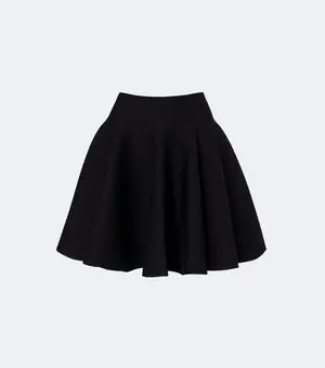 Alaïa Wool-blend Miniskirt