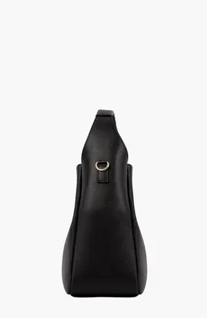 CAVALINHO Signature Cv Leather Shoulder Bag 634 - Black