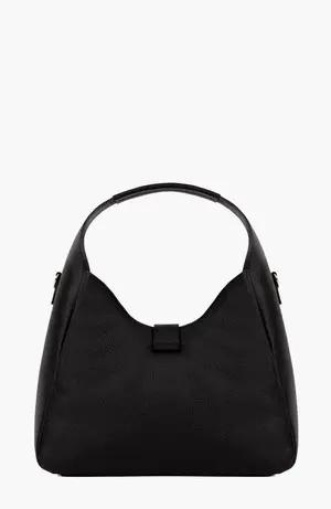 CAVALINHO Signature Cv Leather Shoulder Bag 634 - Black
