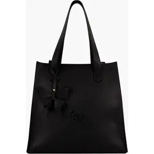 CAVALINHO Signature Cv By Leather Tote Bag 645 Black