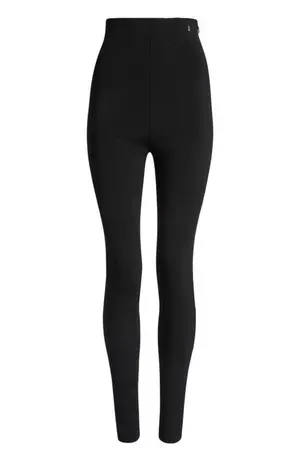 Balmain High-waisted Milano Jersey Trousers