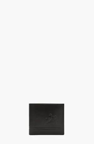 CAVALINHO Gentleman Trifold Leather Wallet 523 - Black