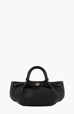 CAVALINHO Signature Cv Leather Handbag 652 - Black