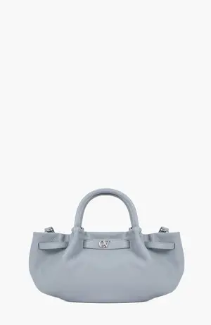 Cavalinho Signature Cv Leather Handbag - Light Blue