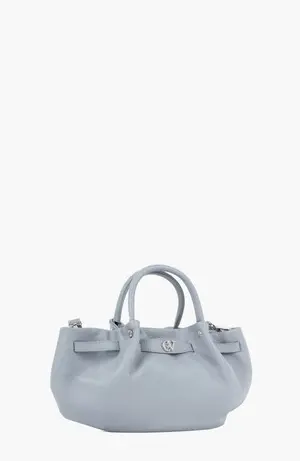 Cavalinho Signature Cv Leather Handbag - Light Blue