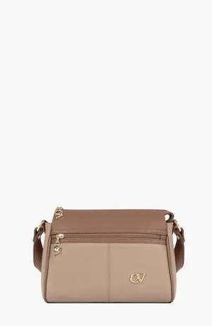 CAVALINHO Signature Cv Leather Crossbody Bag