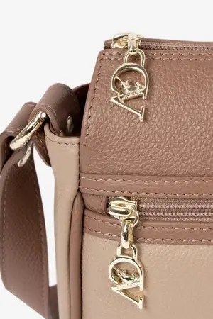 CAVALINHO Signature Cv Leather Crossbody Bag