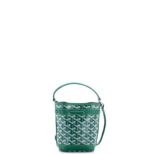 Goyard Petit Flot Bucket Bag Coated Canvas Mini