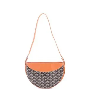 Goyard Hirondelle Shoulder Bag Coated Canvas And Leather