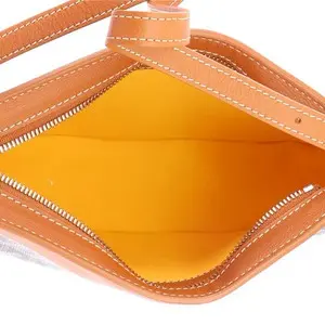 Goyard Hirondelle Shoulder Bag Coated Canvas And Leather