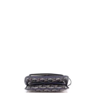 Goyard Plumet Clutch Wallet Coated Canvas - Blue
