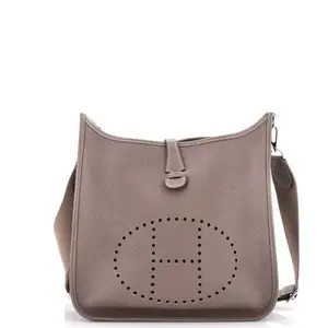 Hermès Evelyne Bag Gen Iii Clemence Pm - Grey