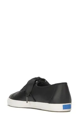 Keds® Champion Leather Sneaker With Bow Detailing