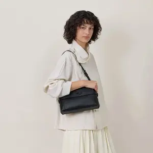Mulberry Small Stevie Top Handle Bag - Black