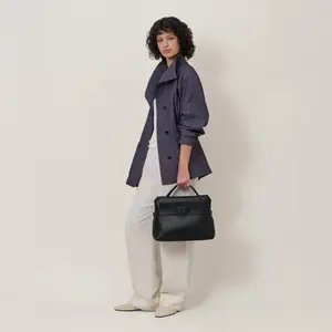 Mulberry Stevie Top Handle Bag - Black