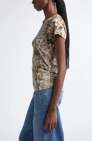 Ramy Brook Kate Python Print T-shirt