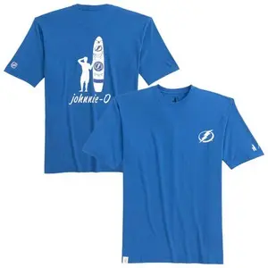 Johnnie-o Tampa Bay Lightning Heathered Spencer T-shirt - Blue