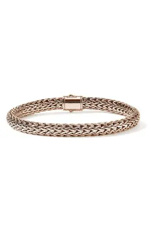 John Hardy Icon Bracelet, 14k Rose Diamonds