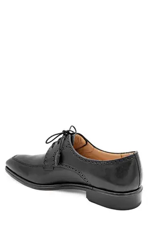Mezlan Leather Derby Shoes - Black