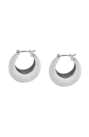 Robert Lee Morris Huggie Hoop Earrings