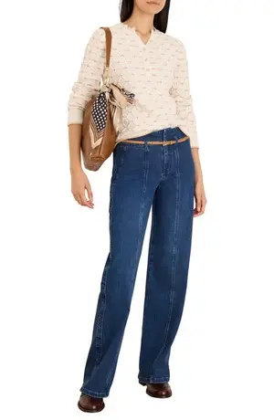 NIC+ZOE Cable Tuck Sweater