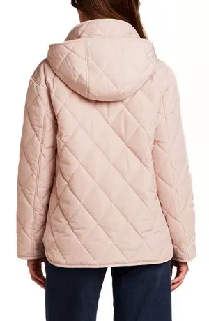Gallery Quilted Stand Collar Jacket