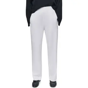 Dkny Scuba Logo Pants Ivory