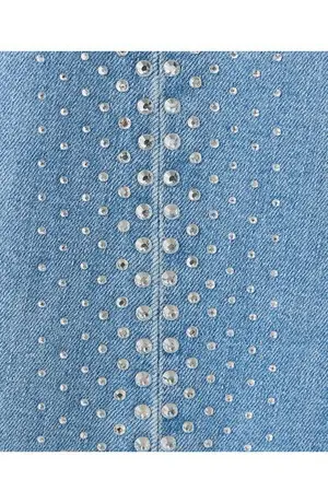 Mango Sparkly Wide Leg Jeans
