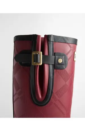 Barbour Leighton Tartan Tall Rain Boot