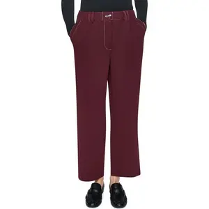 Dkny Straight Leg Pants Cabernet
