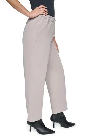 Dkny Straight Leg Pants - Putty