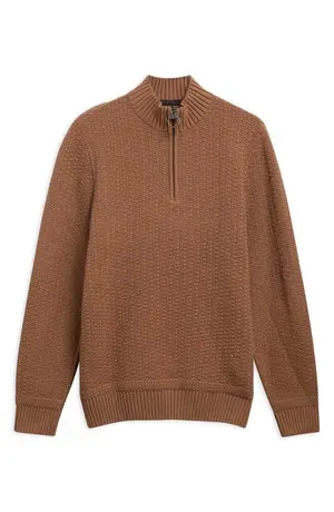 Barbour Pluckley Quarter Zip Sweater