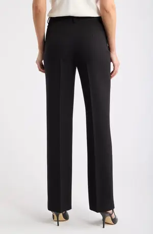 TAHARI ASL Crepe Tapered Pants