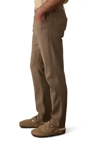 THE NORMAL BRAND Comfort Terry Straight Leg 5-pocket Pants