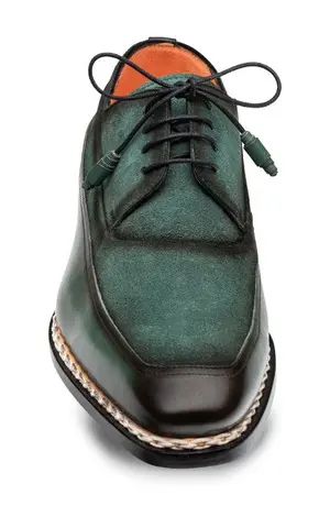 Mezlan Summit Derby Shoes - Forest/green