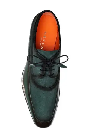 Mezlan Summit Derby Shoes - Forest/green