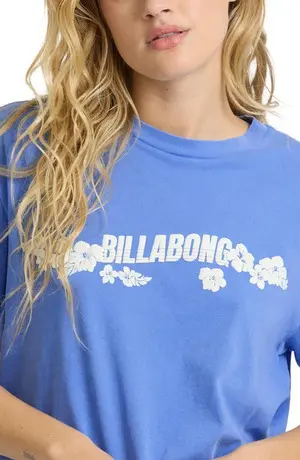 BILLABONG My Place Is Here Cotton Graphic T-shirt