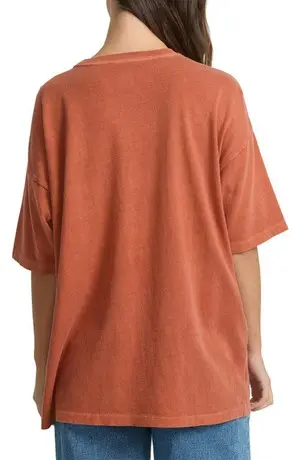 BILLABONG On The Road Cotton Graphic T-shirt