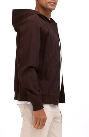 THREADS 4 THOUGHT Zip-up Hooded Organic Cotton Jacket