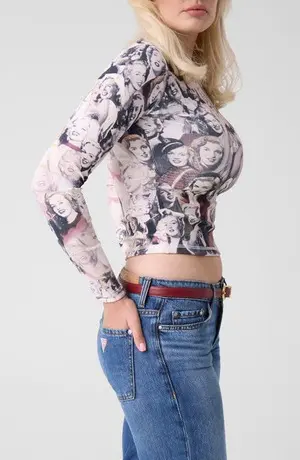 Guess Marilyn Crop Top