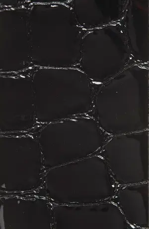 Rag & Bone X Boyfriend Croc Embossed Leather Belt