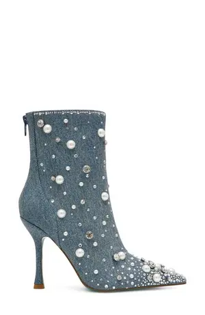 Betsey Johnson Rocko Embellished Bootie