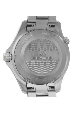Timex® Deepwater Meridian Automatic Bracelet Watch - Silver