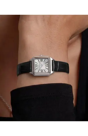Timex® Addison Leather Strap Watch