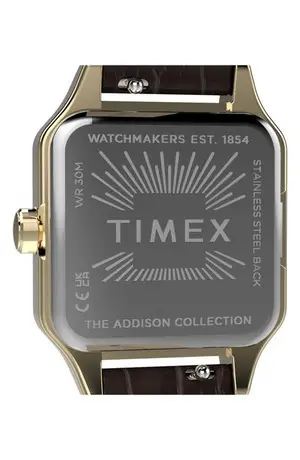 Timex® Addison Watch - Brown