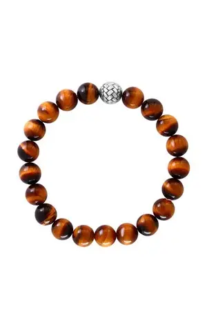 EFFY Tiger's Eye And Onyx Bead Bracelet