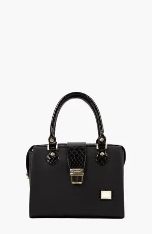 Cavalinho Trapeze Handbag - Black