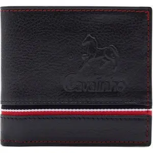 CAVALINHO The Sailor Bifold Leather Wallet 528 - Navy